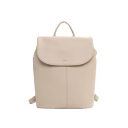 Emily & Noah Rucksack EMILY & NOAH "Rucksack E&N Tours RUE 09", Damen, Gr. B/H/T: 34cm x 37cm x 15cm, beige (beige 400), Obermaterial: 70% PVC PVC. 30% Polyurethan PU., Rucks&auml;cke Rucksack