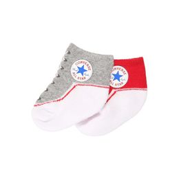 Converse Socks 'Chuck' girl Grey, Red size 0-6
