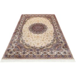 Teppich Wecon Home "T&auml;briz", beige, B:200cm H:5mm L:290cm, Modal, Teppiche, Teppich, Wohnzimmer, Orient Design