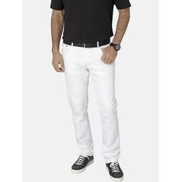 5-Pocket-Jeans Babista "Jeans VESTOROSA", Herren, Gr. 26, N-Gr, wei&szlig;, Obermaterial: 98% Baumwolle CO. 2% Elasthan EL., Jeans 5-Pocket-Jeans