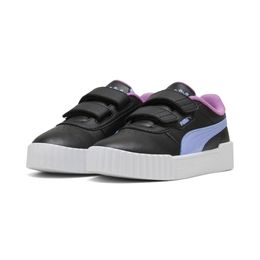 Sneaker Puma "Carina 3.0 Jelly Heaven Sneakers M&auml;dchen", Damen, Gr. 27,5, schwarz intense lavender lila, Obermaterial: Textil, Synthetik; Futter: Textil; Innensohle: Textil; Laufsohle: Gummi, Schuhe Sneaker