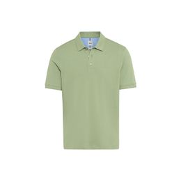 Poloshirt Brax "Poloshirt Pete 1er Pack", Herren, Gr. M, gr&uuml;n, Obermaterial: 96% Baumwolle CO. 4% Elasthan EL., Shirts