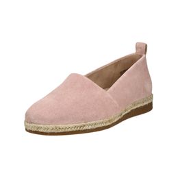 Espadrille Paul Green "Paul Green Halbschuhe Veloursleder", Damen, Gr. 38, rose, Veloursleder, Schuhe Espadrille