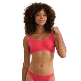 Sloggi Damen Bralette "ZERO Feel Air Bralette", Gr. Mflamingo, Single Jersey, Obermaterial: 83% Polyamid, 17% Elasthan, BHs, atmungskativ und