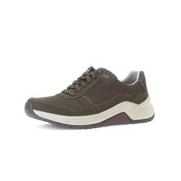 Sneaker Gabor "Sneaker low", Herren, Gr. 42,5, gr&uuml;n, Schuhe Sneaker