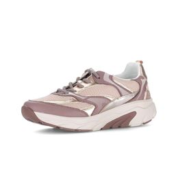 Sneaker Gabor "Sneaker low", Damen, Gr. 35,5, rosa, Schuhe Sneaker