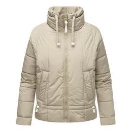 Steppjacke Navahoo "Luftzauber 14", Damen, Gr. M (38), grau, Obermaterial: 100% Polyester. Innenfutter: 100% Polyester. &Auml;rmelfutter: 100% Polyester. Wattierung: 100% Polyester, oversize h&uuml;ftlang, hoch geschlossener Ausschnitt, &Auml;rmel ohne &Auml;rmelschlitz normaler Saum, Jacken Steppjacke, Gesteppte Damen &Uuml;bergangsjacke