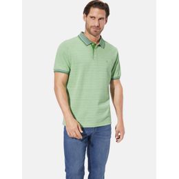 Poloshirt Babista "Poloshirt VALRIN", Herren, Gr. L, gr&uuml;n (gr&uuml;n melange), Obermaterial: 100% Baumwolle CO., Shirts