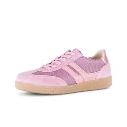 Sneaker Gabor "Sneaker low", Damen, Gr. 35,5, rosa, Schuhe Sneaker