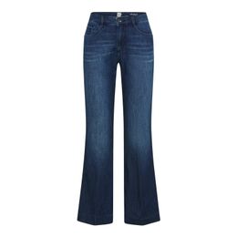 5-Pocket-Jeans Brax "Style MARY S", Damen, Gr. 46K (23), Kurzgr&ouml;&szlig;en, dunkelblau, Denim/Jeans, 75% Baumwolle, 17% Polyester, 5% Elastomultiester, 3% Elasthan, Jeans 5-Pocket-Jeans