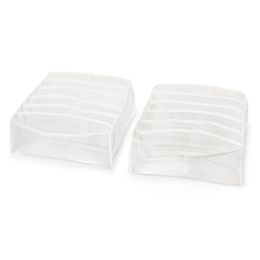 Tchibo - 2 Kleiderschrank-Organizer - offwhite
