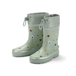 Tchibo - Gummistiefel mit Monsterprint - Kinder - Gr. 28-29 - gr&uuml;n/print