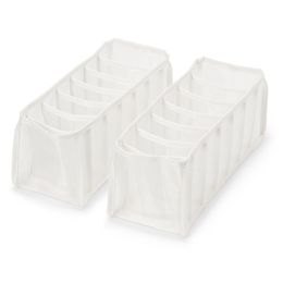 Tchibo - 2 Kleiderschrank-Organizer - offwhite