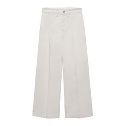 Mango Pleated Jeans 'BEA' female White size 40