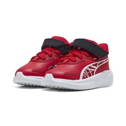 Sneaker Puma "Scuderia Ferrari Skyrocket Sneakers Kinder", Kinder, Gr. 19, rosso corsa wei&szlig; rot, Obermaterial: Synthetik, Textil; Futter: Textil; Innensohle: Textil; Laufsohle: Synthetik, Schuhe Sneaker