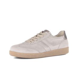 Sneaker Gabor "Sneaker low", Damen, Gr. 35,5, beige, Schuhe Sneaker