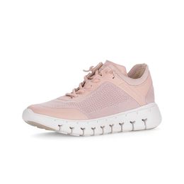 Sneaker Gabor "Sneaker low", Damen, Gr. 35,5, rosa, Schuhe Sneaker