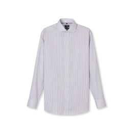 Businesshemd OLYMP "OLYMP Luxor, modern fit, Royal Kent", Herren, Gr. 40, Normaler Arm, mauve, 100% Baumwolle, Hemden