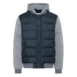 Collegejacke Blend "Collegejacke BHErnie", Herren, Gr. XL, blau (salute), Obermaterial: 100% Polyester PES., Jacken Collegejacke
