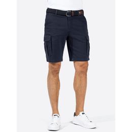 Bermudas Catamaran, Herren, Gr. 50, Normalgr&ouml;&szlig;en, blau (marine), 98% Baumwolle, 2% Elasthan, unifarben, kurz, Hosen Bermudas
