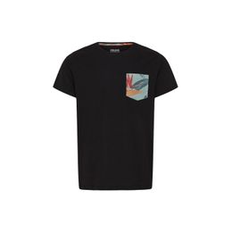 T-Shirt Blend "T-Shirt BHTrop", Herren, Gr. L, schwarz, Obermaterial: 100% Baumwolle CO., Shirts T-Shirt