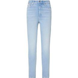 Skinny-fit-Jeans Calvin Klein Jeans, Damen, Gr. 29, L&auml;nge 32, watercourse, Denim/Jeans, Obermaterial: 80% Baumwolle, 12% Polyester, 6% Elastomultiester, 2% Elasthan, skinny fit lang, Jeans, skinny fit