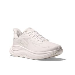 Laufschuh Hoka One One "CLIFTON 10", Damen, Gr. 44, wei&szlig;, wei&szlig;, Synthetik, Textil, Schuhe Laufschuh