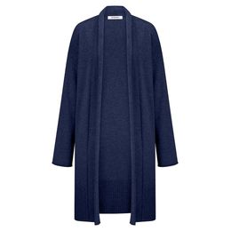 Peter Hahn - Long-Strickjacke, blau, Gr. 38 / S