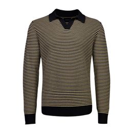 Strickpullover LINDBERGH "LINDBERGH Strickpullover", Herren, Gr. XXL, schwarz, Obermaterial: 60% Baumwolle, 40% Polyester, V-Ausschnitt, Pullover Strickpullover