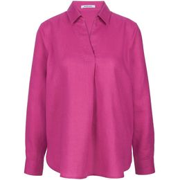 Peter Hahn - Bluse, pink, Gr. 38 / S - Leinen