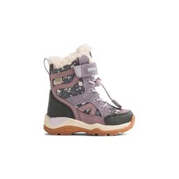 Wheat Snow Boots 'Dixie Tex' girl Purple size 25