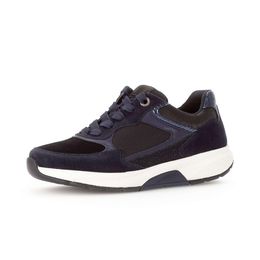 Sneaker Gabor "Sneaker low", Herren, Gr. 37,5, blau, Schuhe Sneaker