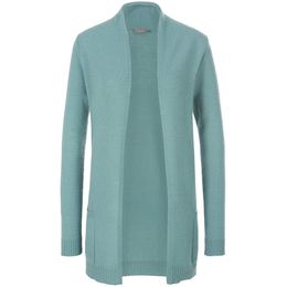 Peter Hahn - Strickjacke aus 100% Premium-Kaschmir, t&uuml;rkis, Gr. 40 / M - Kaschmir