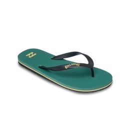 Badesandale Billabong "Tides Slice", Herren, Gr. 10 (43), emerald gr&uuml;n, Obermaterial:Obermaterial: 100% SEBS / Innensohle: 38% EVA, 33% EVA, 29% Gummi / Au&szlig;ensohle: 38% EVA, 33% EVA, 29% Gummi;, Schuhe