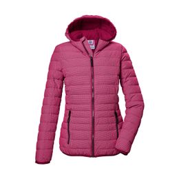 G.I.G.A. by Killtec Steppjacke "GS 65 WMN QLTD JCKT", Damen, Gr. 44, himbeere, Obermaterial: 100% Polyester;Futter: 100% Polyester;F&uuml;llung: 100% Polyester, G.I.G.A. DX BY KILLTEC, Jacken Steppjacke, Leichte Steppjacke: wasserabweisend, winddicht, PFAS-frei impr&auml;gniert