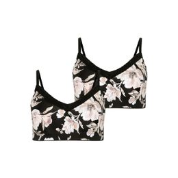 Bralette Jockey "Soft Stretch Lace", Damen, Gr. L, N-Gr, floral print, Jersey, Obermaterial: 92% Polyamid, 8% Elasthan, gebl&uuml;mt, bequem, BHs Bralette, verstellbare Tr&auml;ger f&uuml;r eine anpassbare Passform