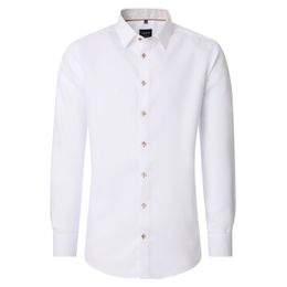 Businesshemd Venti "Venti Businesshemd uni", Herren, Gr. 40, Normalgr&ouml;&szlig;en, wei&szlig;, 100% Baumwolle, unifarben, comfort fit, Hemden