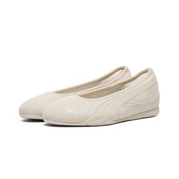 Ballerina Puma "Catch Soleil Ballerinas Damen", Damen, Gr. 36, alpine snow wei&szlig;, Obermaterial: Synthetik, Textil, Kuhleder, Leder; Futter: Textil; Innensohle: Textil; Laufsohle: Gummi, Schuhe Ballerina