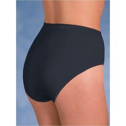 Taillenslip Mey, Damen, Gr. 46, 2 Stk., schwarz, 55% Baumwolle, 40% Viskose, 5% Elasthan, Unterhosen Taillenslip