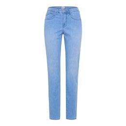 5-Pocket-Jeans Brax "Style MARY", Damen, Gr. 44, Normalgr&ouml;&szlig;en, hellblau, Denim/Jeans, 75% Baumwolle, 17% Polyester, 5% Elastomultiester, 3% Elasthan, Jeans 5-Pocket-Jeans
