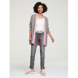 Kurzarmshirt Heine "Carr&eacute;-Shirt", Damen, Gr. 34, wei&szlig;, 100% Baumwolle, unifarben, eckiger Ausschnitt, Shirts