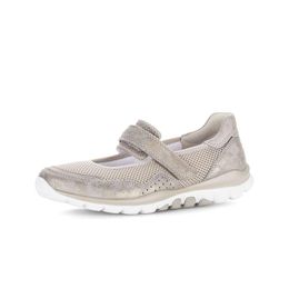 Sneaker Gabor "Sneaker low", Damen, Gr. 35,5, beige, Schuhe Sneaker