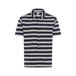 Poloshirt Brax "Style PAJO", Herren, Gr. L (52), navy, 92% Polyester, 8% Elasthan, Shirts