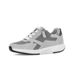 Sneaker Gabor "Sneaker low", Herren, Gr. 41, grau, Schuhe Sneaker