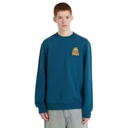 Sweatshirt Element "Timber The Frog", Herren, Gr. L, mallard blau, Obermaterial: 70% Walkfrottier, 30% Walkfrottier;, Sweatshirts Sweatshirt