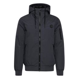 !Solid Windbreaker SOLID "Windbreaker SDTilly", Herren, Gr. L, grau (dunkelgrau), Obermaterial: 65% Polyester PES. 35% Baumwolle CO., Jacken Windbreaker