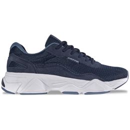 Sneaker Lotto, Herren, Gr. 36, navy, midblau, Kunstfaser, Synthetik, mehrfarbig, Schuhe Sneaker, - mit volumin&ouml;ser Mittelsohle f&uuml;r D&auml;mpfung & Leichtigkeit