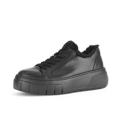 Gabor Damen Sneaker "Sneaker low", Gr. 44schwarz, Schuhe