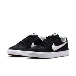 Sneaker Nike Sportswear "NSW TIEMPO TRAINER", Herren, Gr. 44, schwarz, wei&szlig;, gum med braun, Synthetik, Schuhe Sneaker