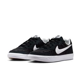 Sneaker Nike Sportswear "NSW TIEMPO TRAINER", Herren, Gr. 42,5, schwarz, wei&szlig;, gum med braun, Synthetik, Schuhe Sneaker